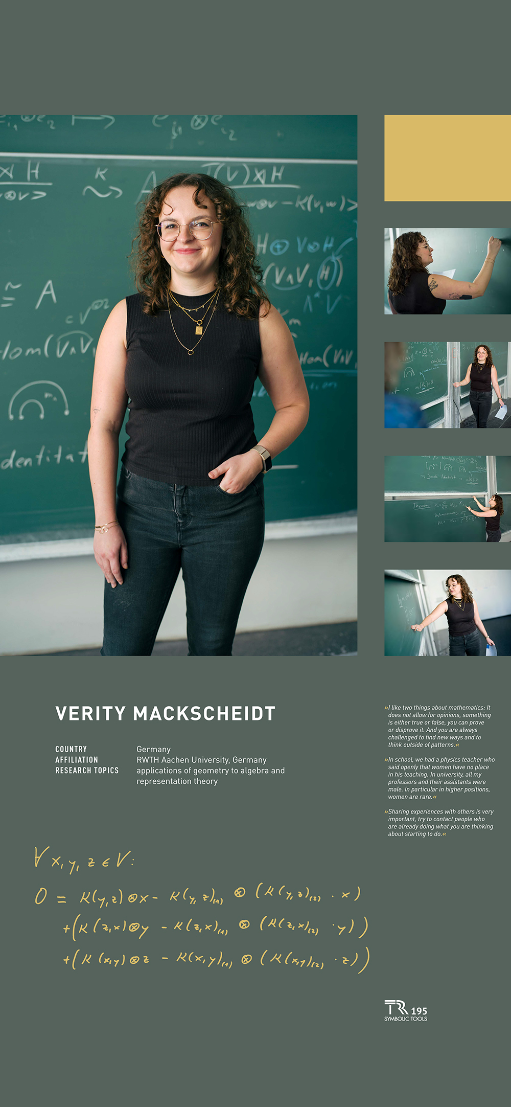 SISTER EXHIBITIONS | Women of Mathematics