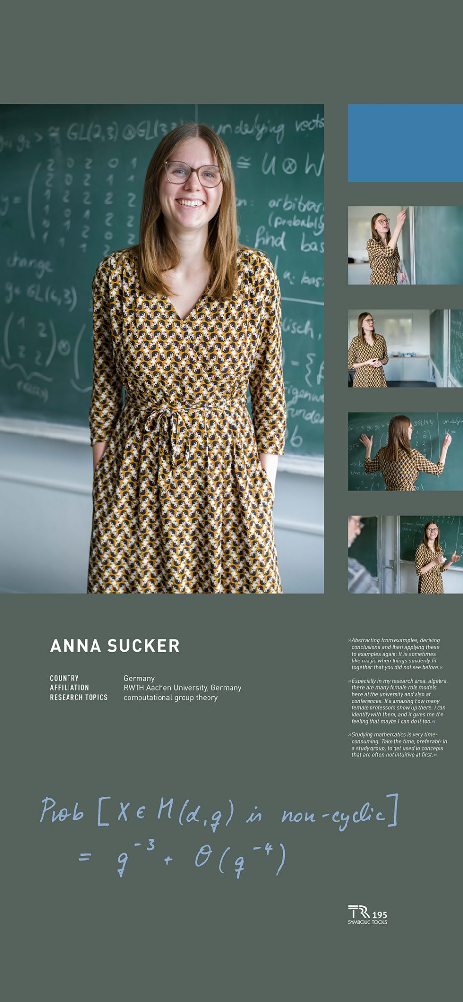 SISTER EXHIBITIONS | Women of Mathematics