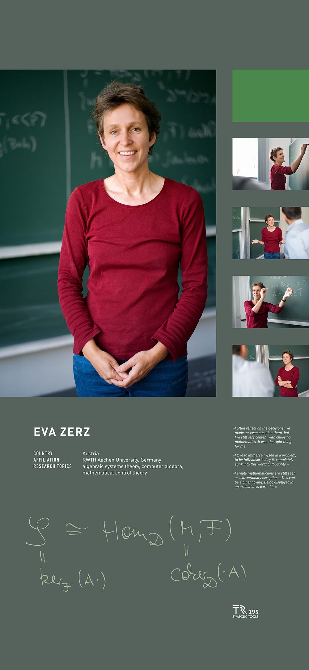 SISTER EXHIBITIONS | Women of Mathematics